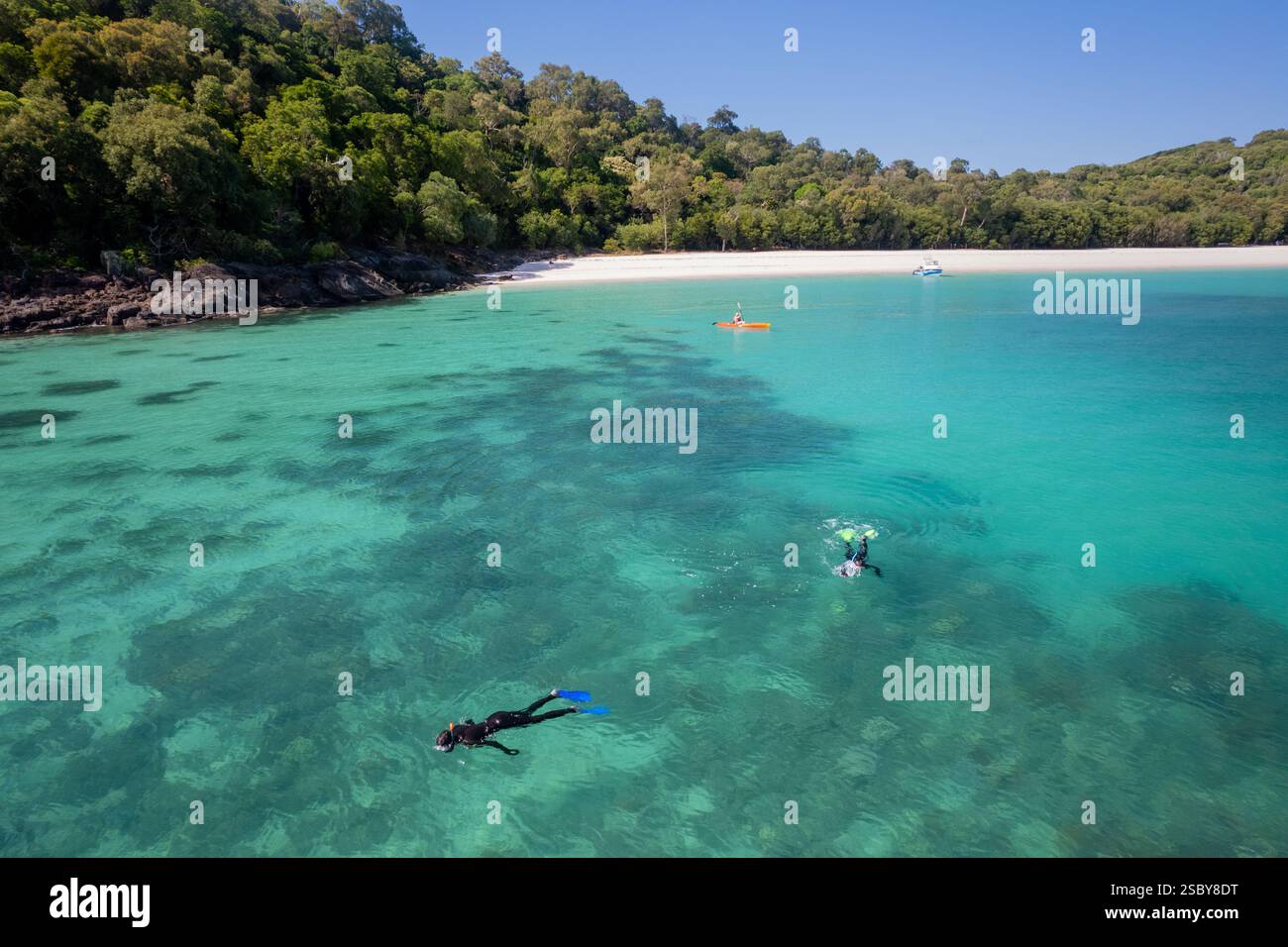 Whitehaven beach whitsundays island aerial hi-res stock photography and ...