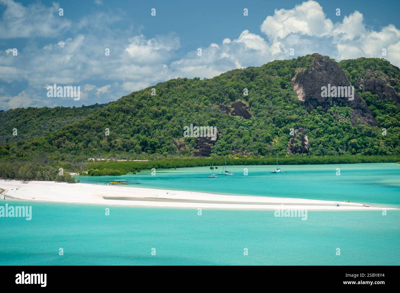 Hill Inlet at Whitsunday Island Stock Photo - Alamy