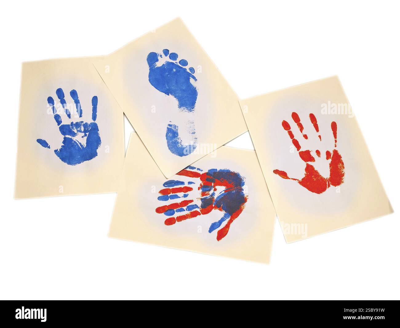 Prints footprints Cut Out Stock Images & Pictures - Alamy