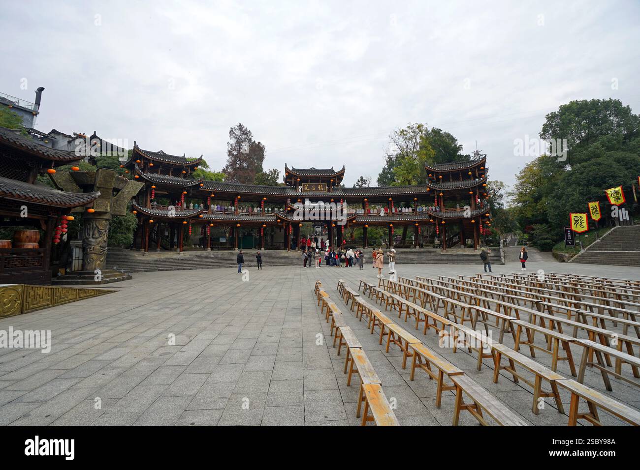 Furong Zhen Ancient Town, Zhangjiajie, Hunan Province, China Stock ...