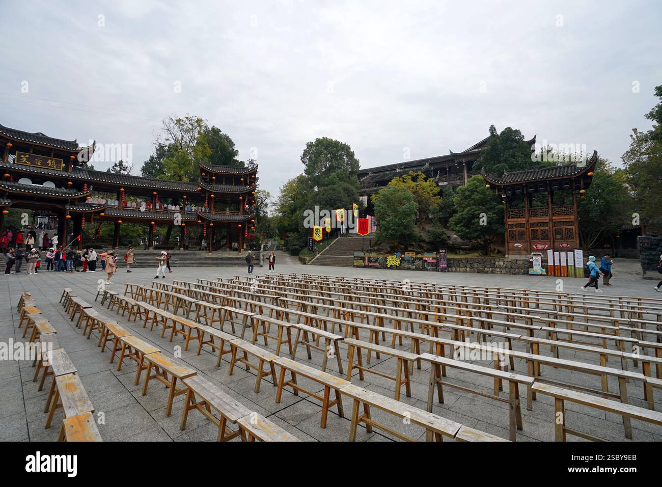 Furong Zhen Ancient Town, Zhangjiajie, Hunan Province, China Stock ...