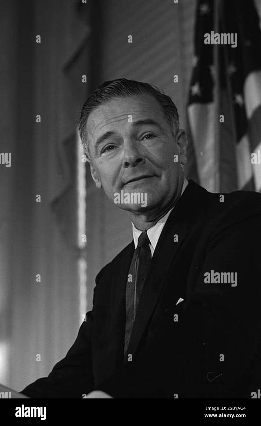 Henry Cabot Lodge Jr. as US ambassador to the United Nations Stock ...