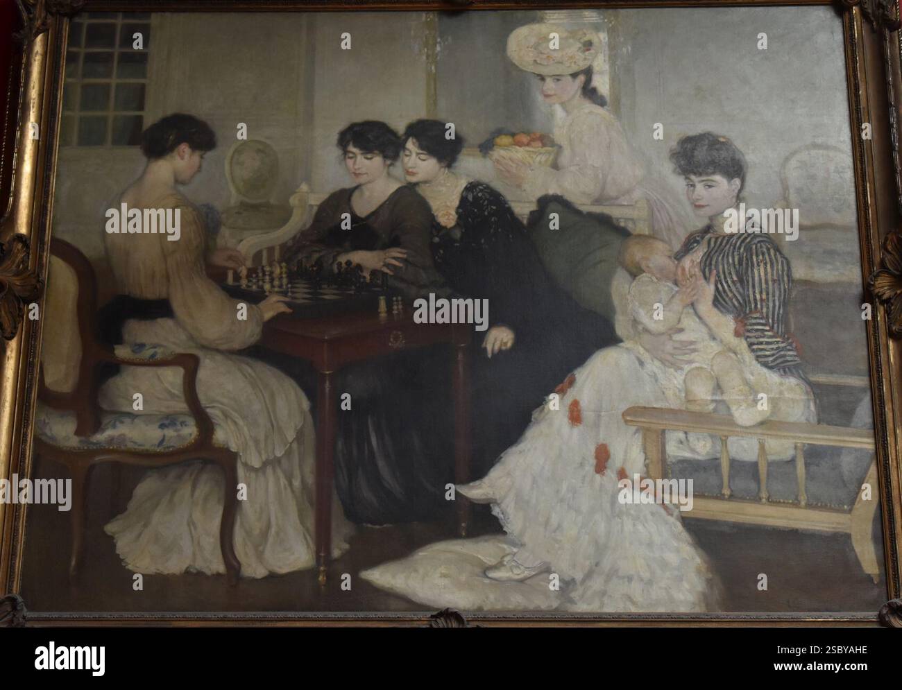 Henry Caro-Delvaille - Ma femme et ses sœurs 02 Stock Photo - Alamy