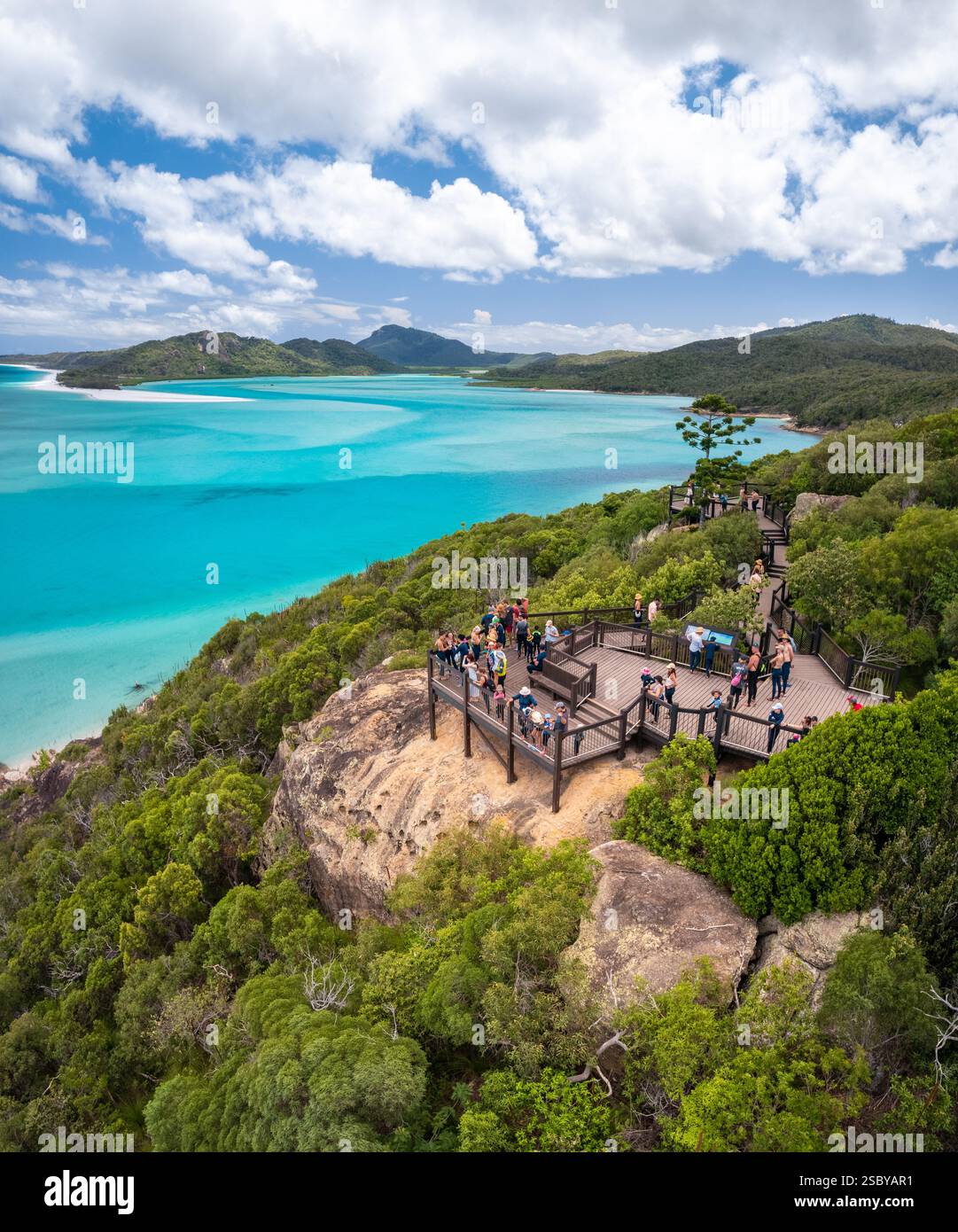 Hill Inlet at Whitsunday Island Stock Photo - Alamy
