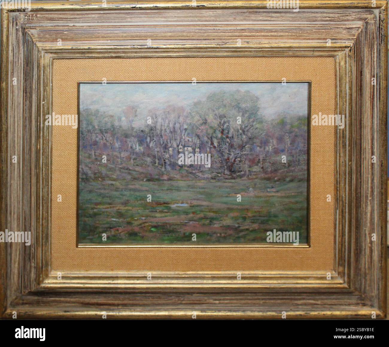 Henry Cook White - Spring landscape oil on board signed lower right 12 ...