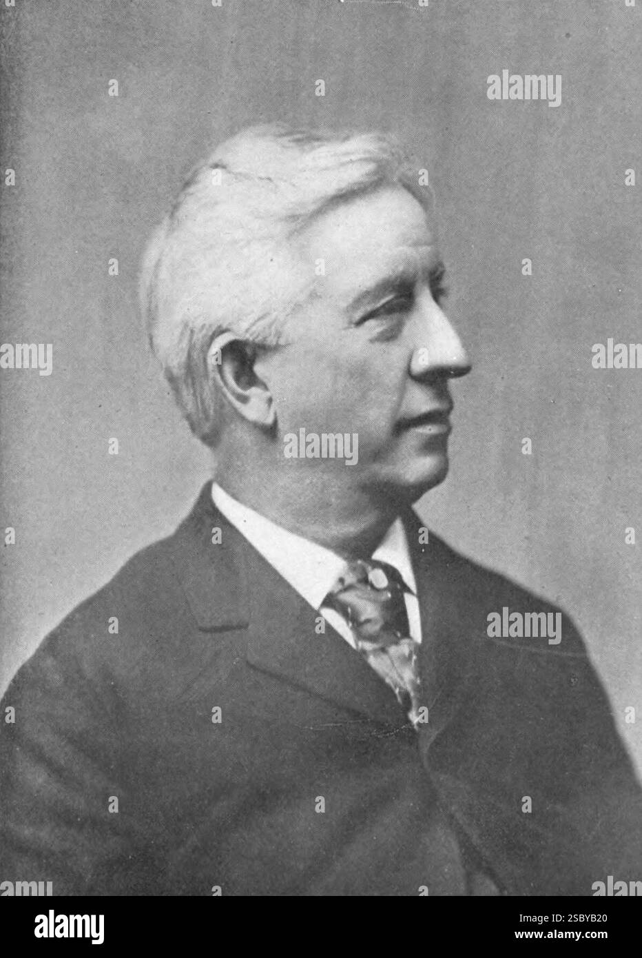 Henry Clay Barnabee, stage actor. Taber Stock Photo - Alamy