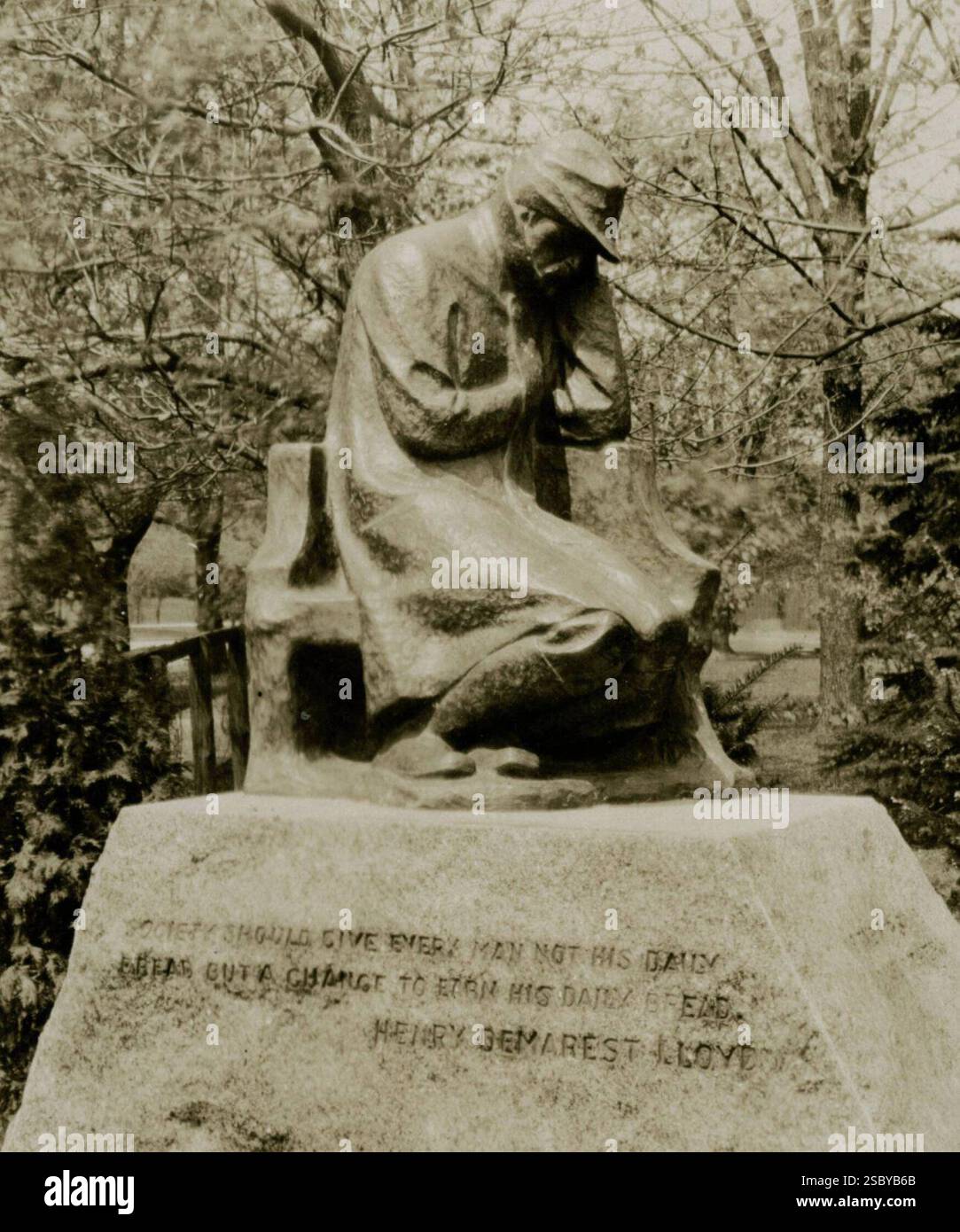 Henry Demarest Lloyd Memorial, Winnetka, Illinois, early 20th century ...