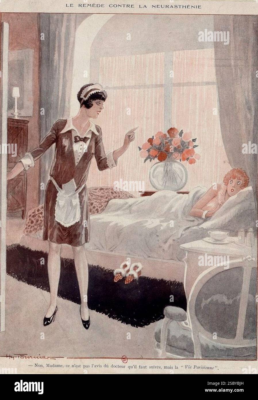 Henry Fournier - La Vie Parisienne - 1er décembre 1928 Stock Photo - Alamy