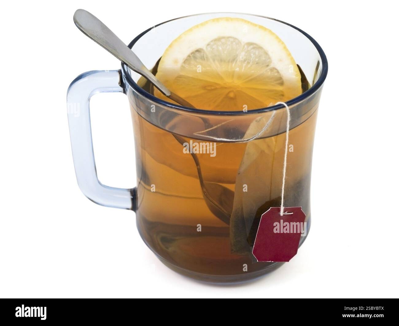 Lemon in a mug Cut Out Stock Images & Pictures - Alamy