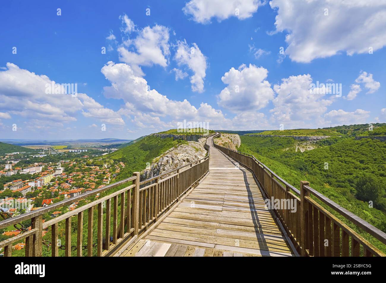 Wooden Bridge in the Ovech Fortress, Provadia, Bulgaria Provadia ...