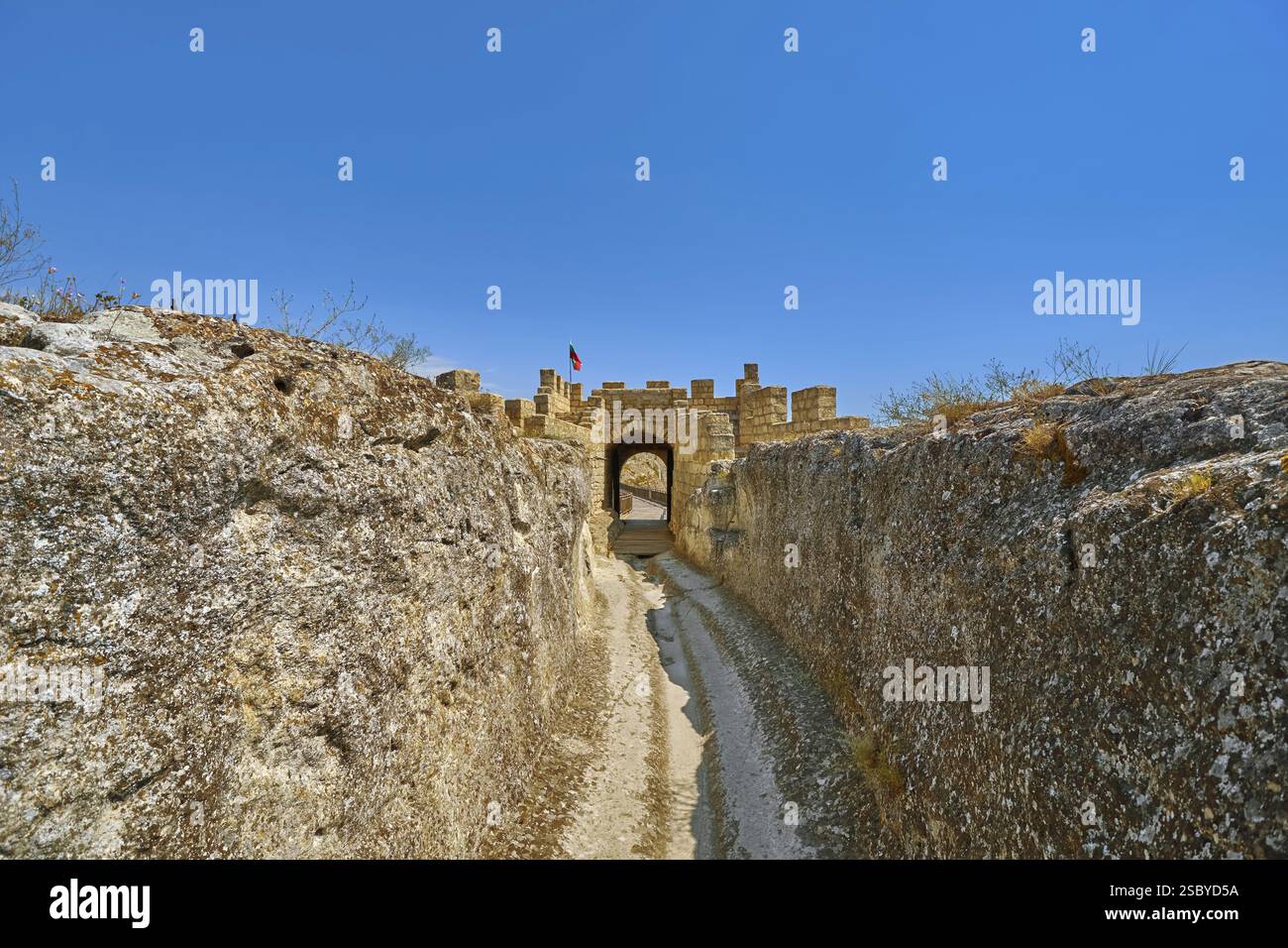 Main Entrance to the Ovech Fortress, Bulgaria, Europe Stock Photo - Alamy