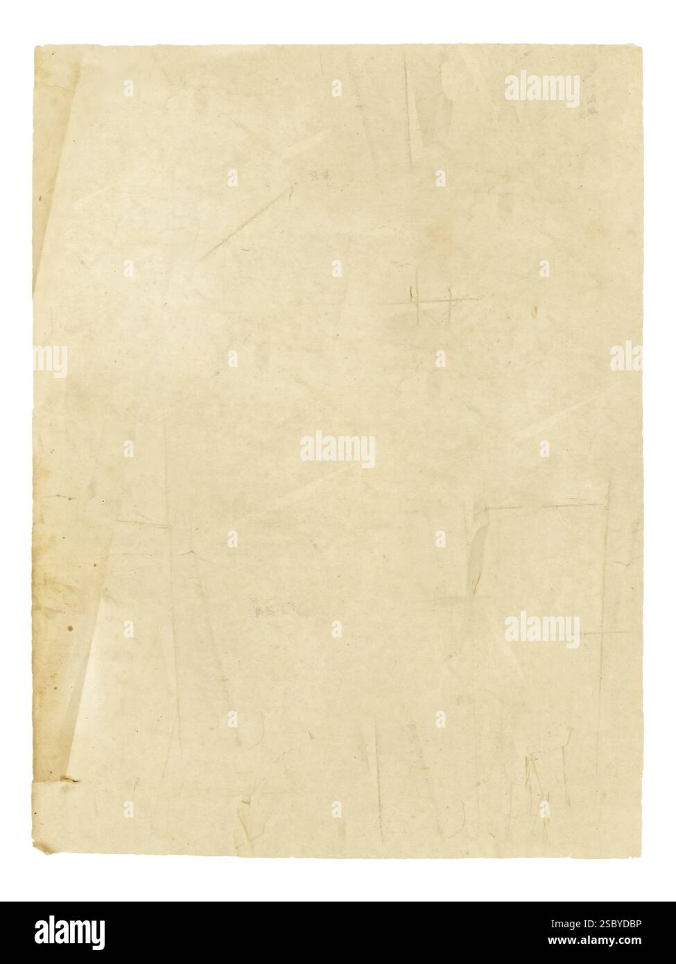 Sheet of paper over the white background Stock Photo - Alamy
