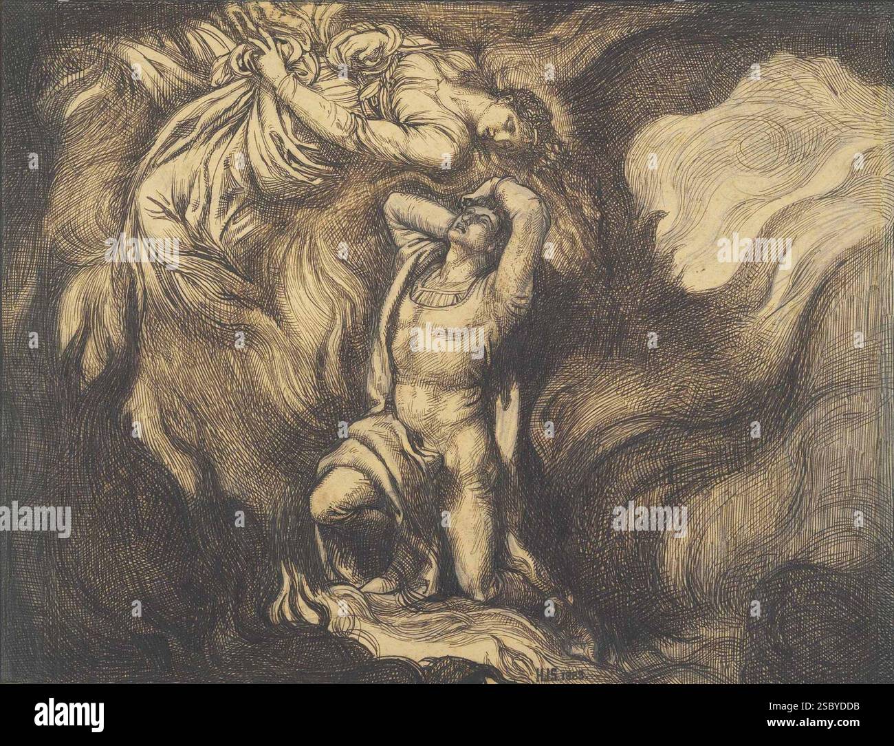 Henry John Stock - The Poet in the Flames of First-Love Stock Photo - Alamy