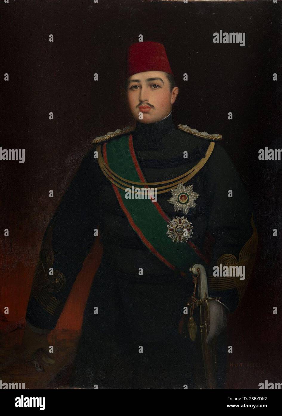 Henry Jones Thaddeus (1860-1929) - Abbas II Hilmi (1874-1944), Khedive ...