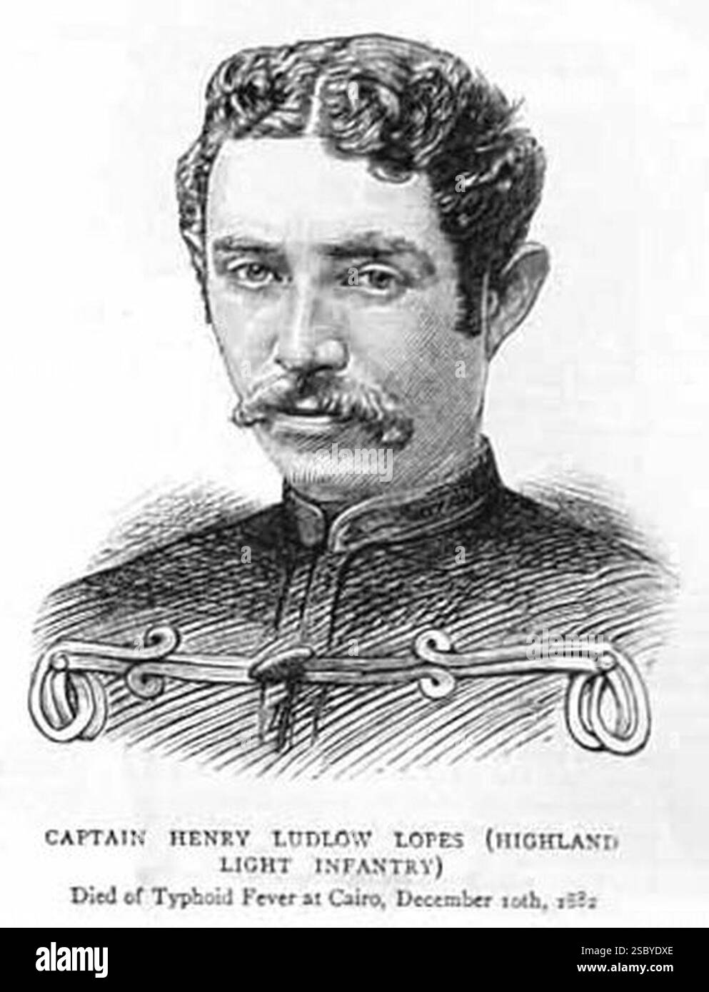 Henry Ludlow Lopes (HLI) - The Graphic 1883, p. 60 (cropped Stock Photo ...