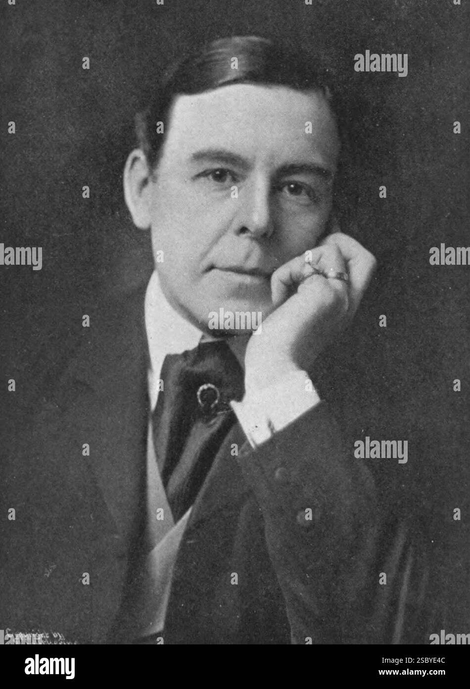 Henry Miller, stage actor. Chickering Stock Photo - Alamy