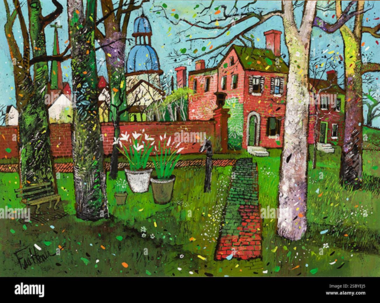 Henry Park - Henry Lawrence Faulkner Gratz Park $20,000 - $25,000 Stock ...