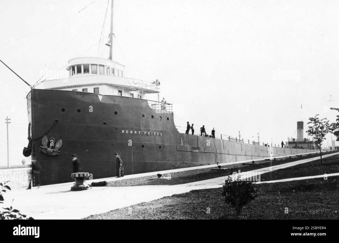 Henry Phipps in the Soo Locks Stock Photo - Alamy