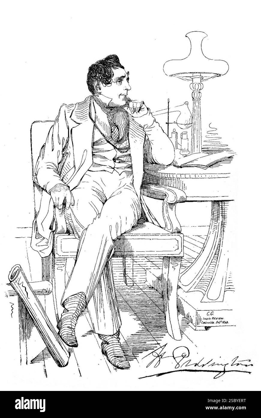 Henry Piddington 1839 Stock Photo - Alamy