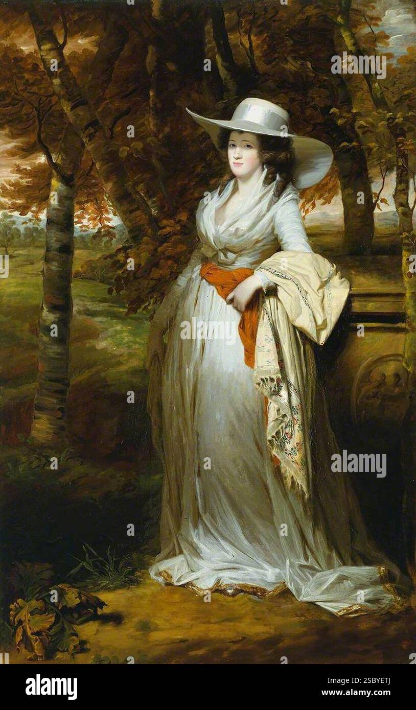 Henry Raeburn (1756-1823) - Mrs Downey Stock Photo - Alamy