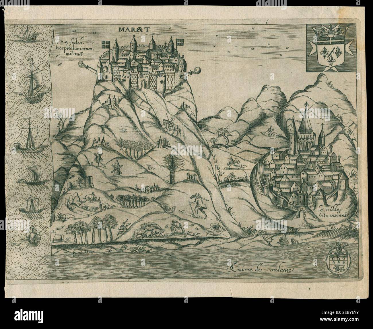 Henry Raignauld, Margat Stock Photo - Alamy