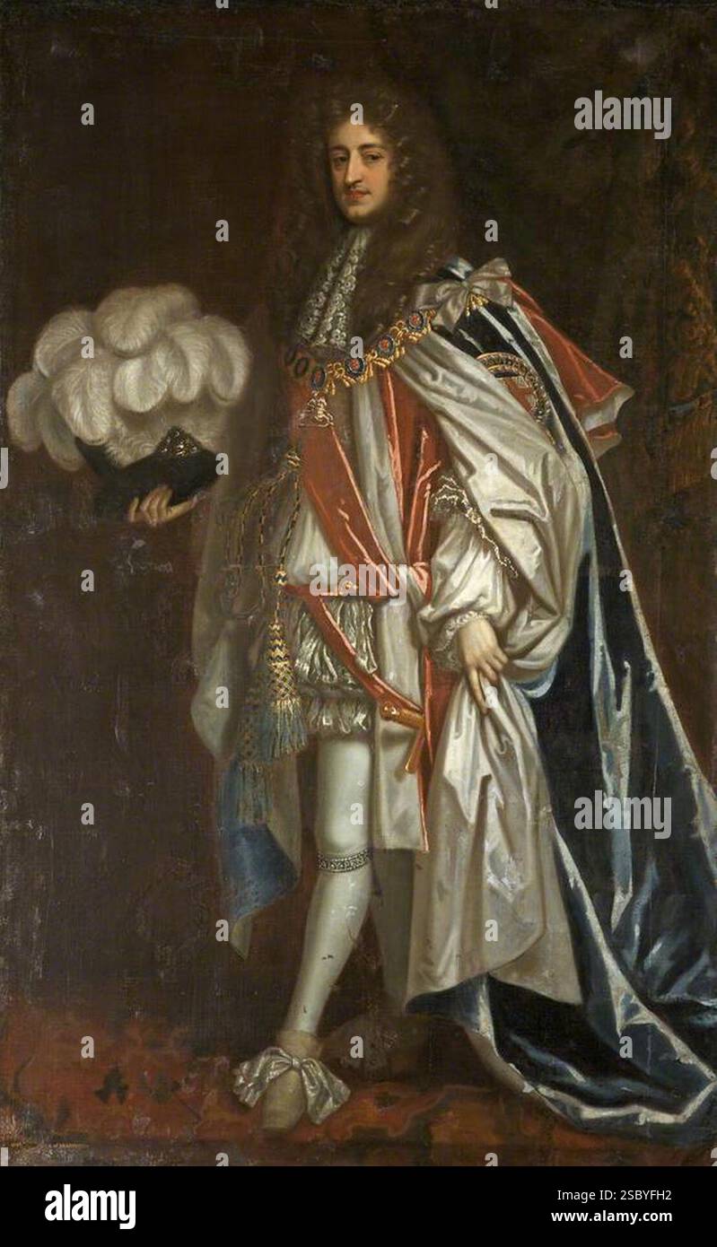 Henry Somerset (1629–1699), 1st Duke of Beaufort, KG, PC Stock Photo ...