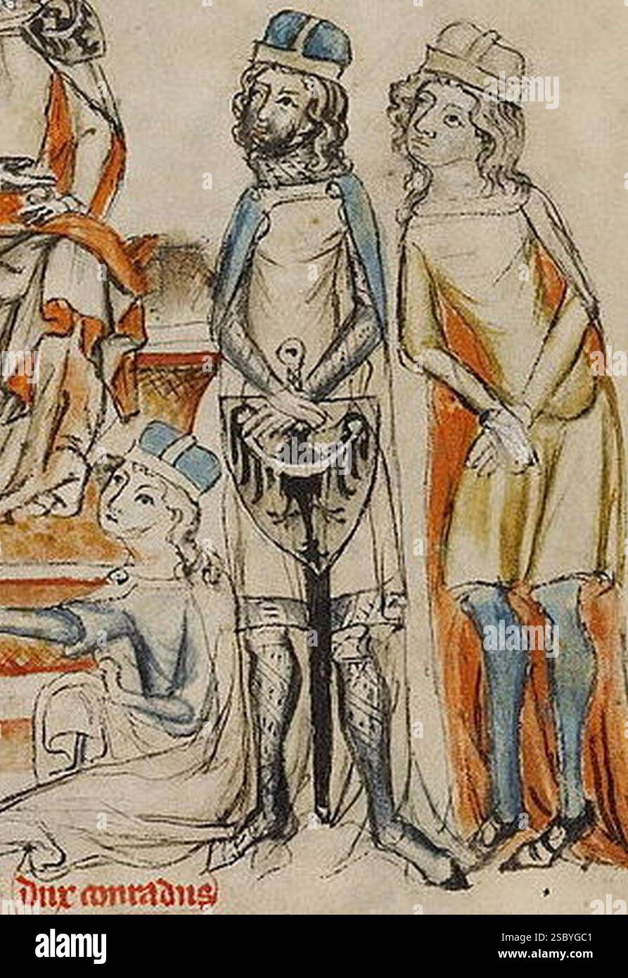 Henryk II Pobożny (Hedwig Codex Stock Photo - Alamy