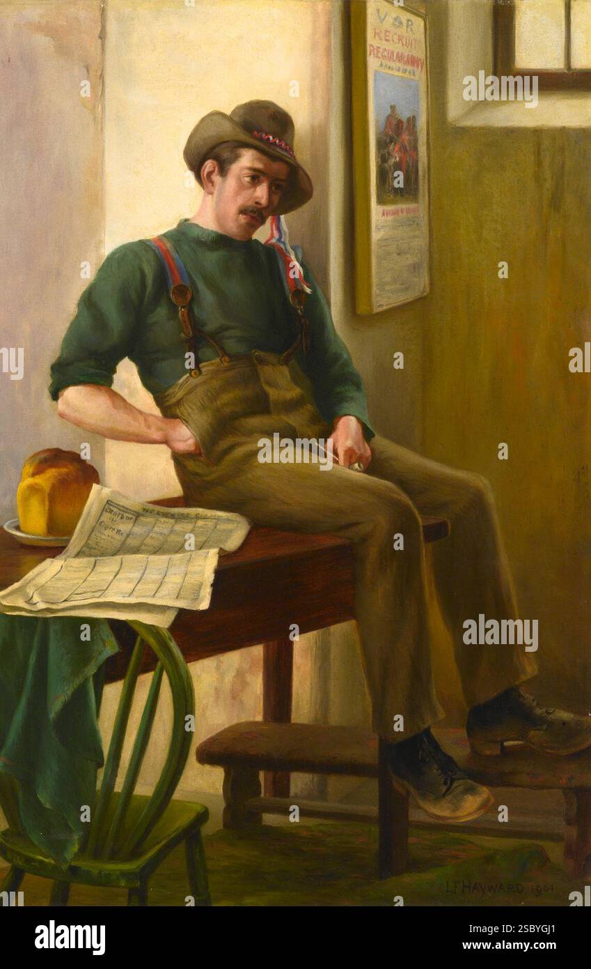 Her Majesty’s Last Recruit - Lucy Pearson Hayward - 235 1905 Stock Photo - Alamy