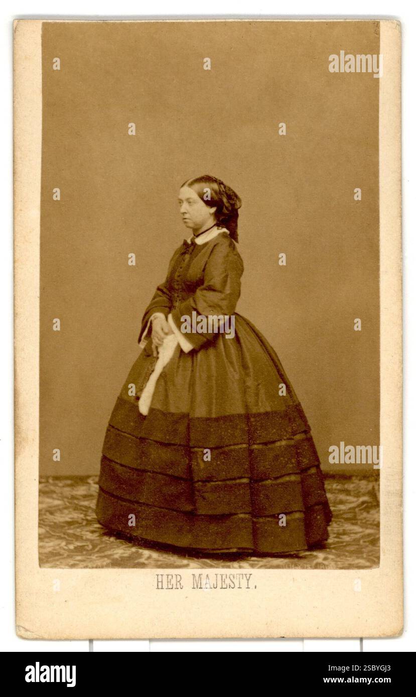 Her Majesty, Queen Victoria, c. 1860 Stock Photo - Alamy