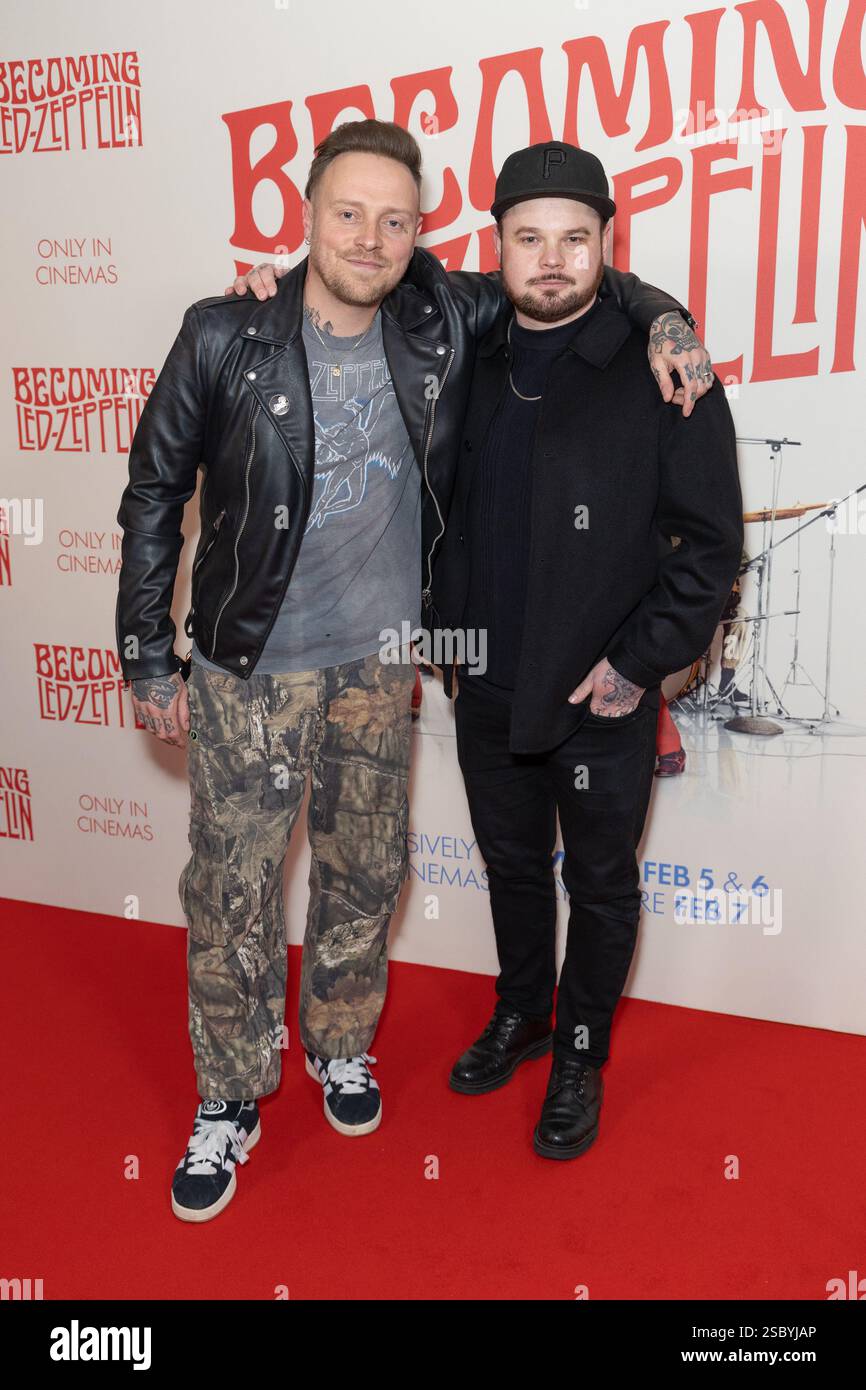 London, UK. 04th Feb, 2025. Sam Carter and Ben Thatcher attend the ...