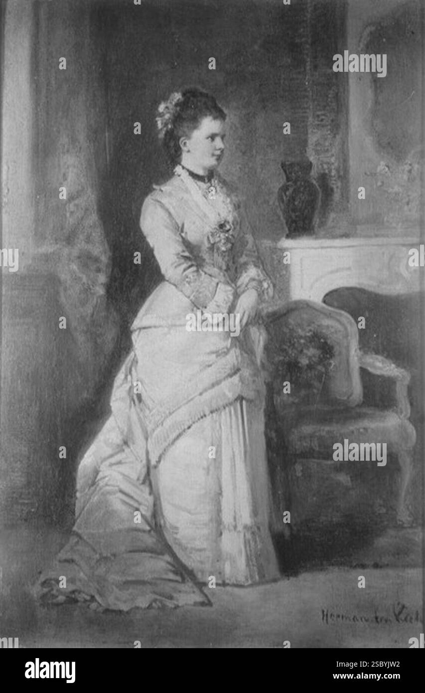 Herman ten Kate - Emma van Waldeck-Pyrmont Stock Photo - Alamy