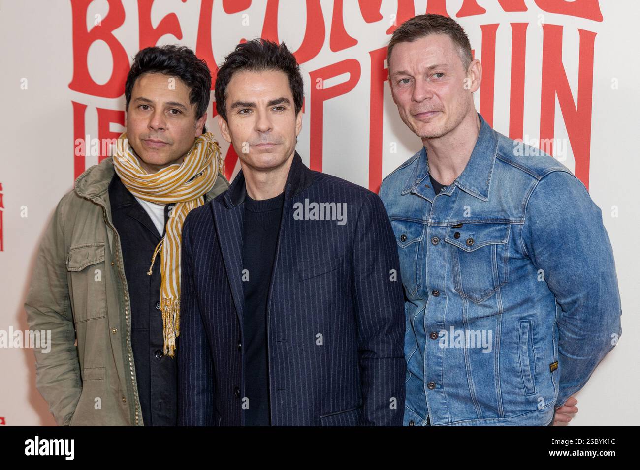 London, UK. 04th Feb, 2025. (L-R) Adam Zindani, Kelly Jones and Richard ...