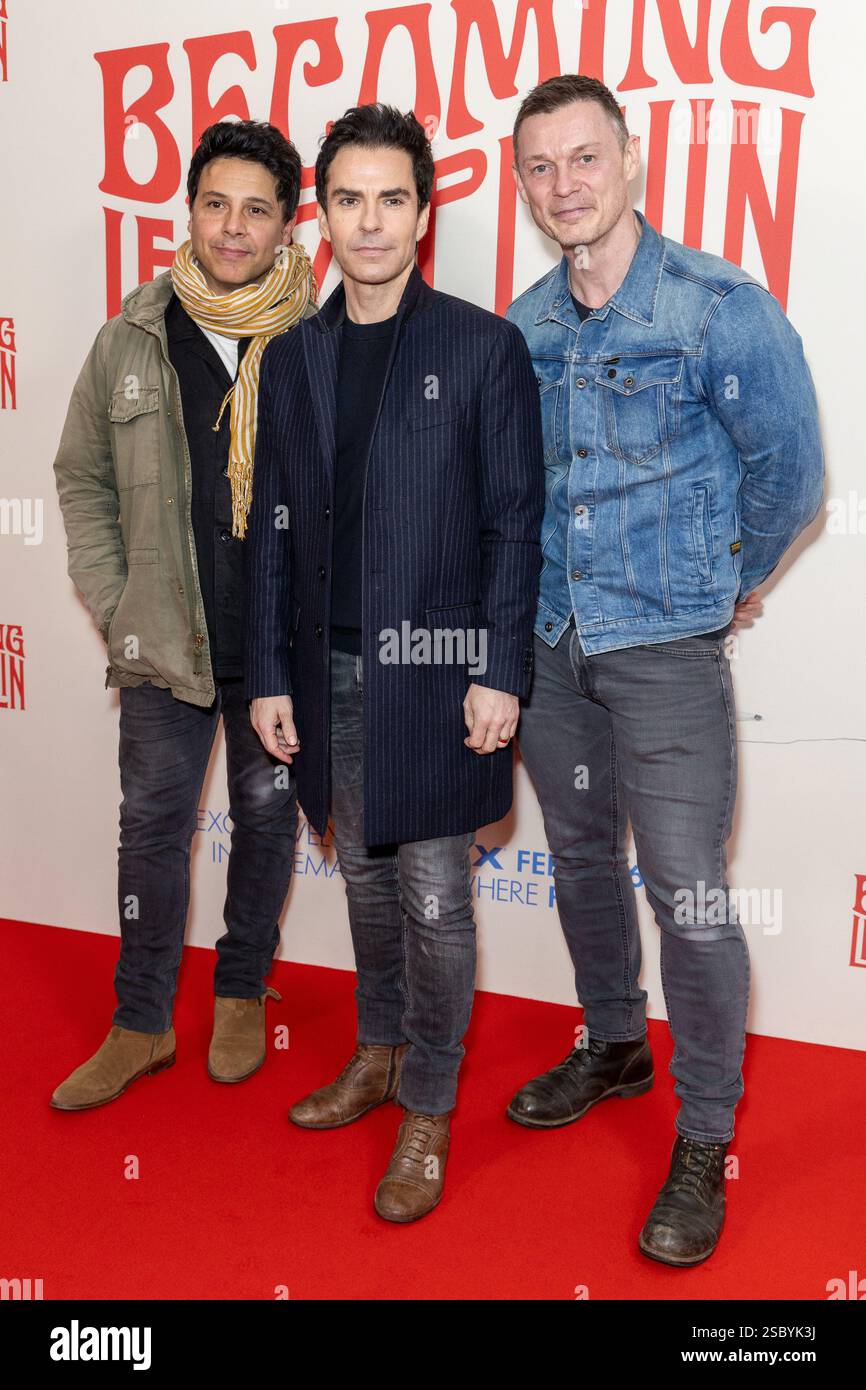 London, UK. 04th Feb, 2025. (L-R) Adam Zindani, Kelly Jones and Richard ...