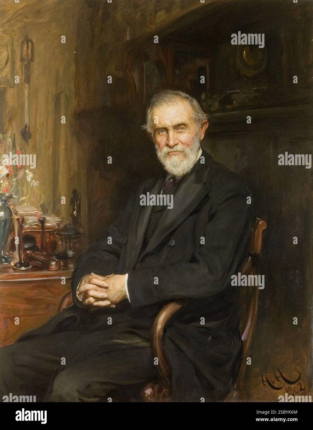 Hermann David Weber 1902 Stock Photo - Alamy