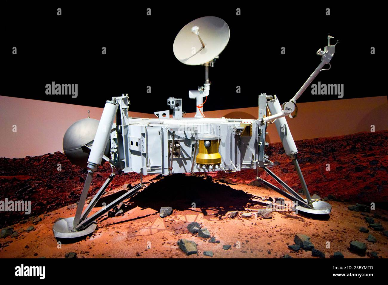 The VL3 flight-qualified back-up for the 1970s Mars Viking lander on ...