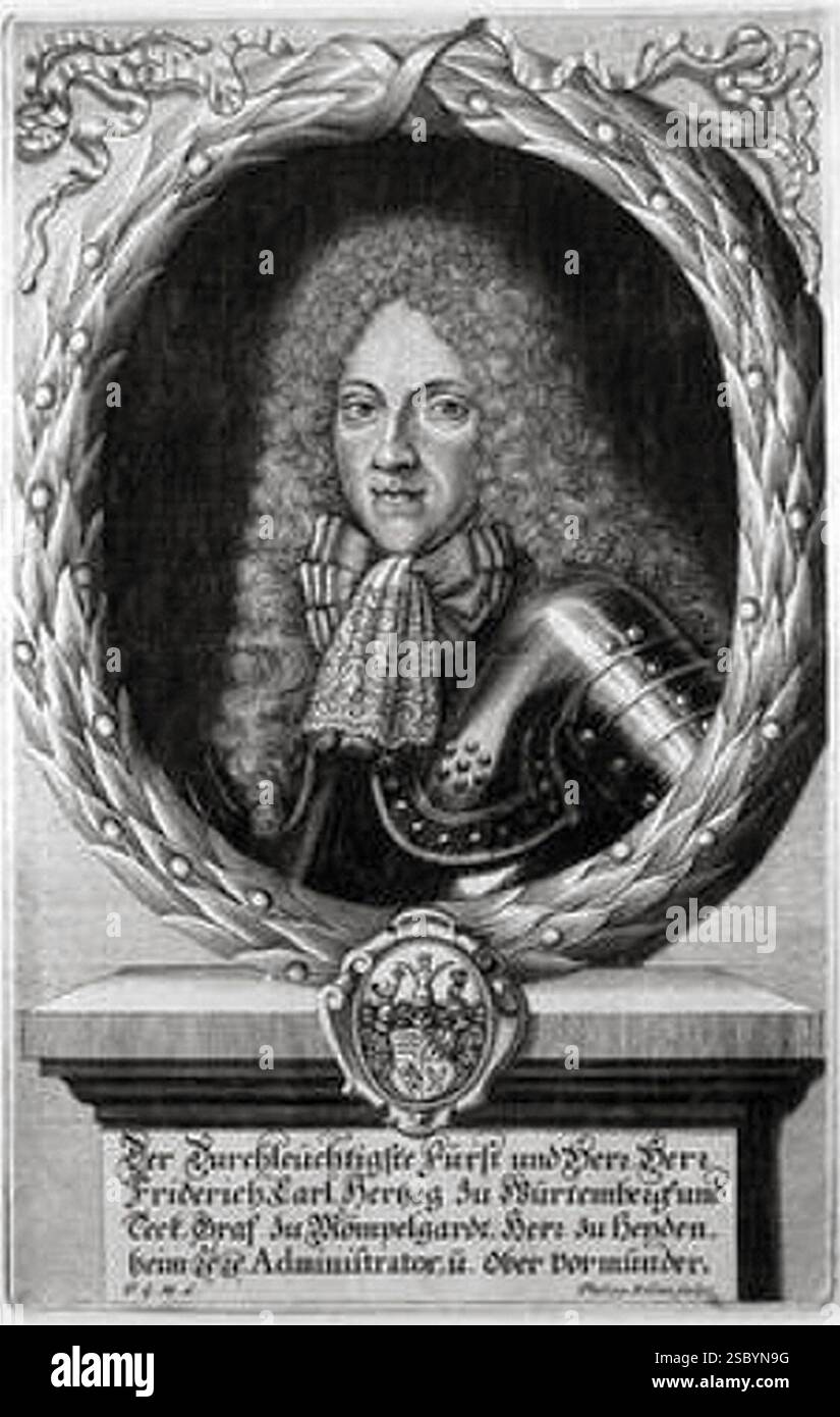 Herzog Friedrich Carl von Württemberg Stock Photo - Alamy