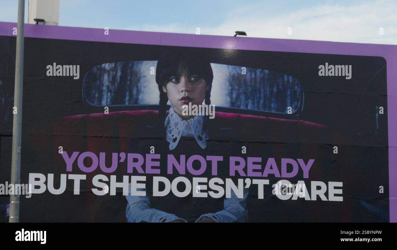 Los Angeles, California, USA 3rd February 2025 Actress Jenna Ortega Tim ...