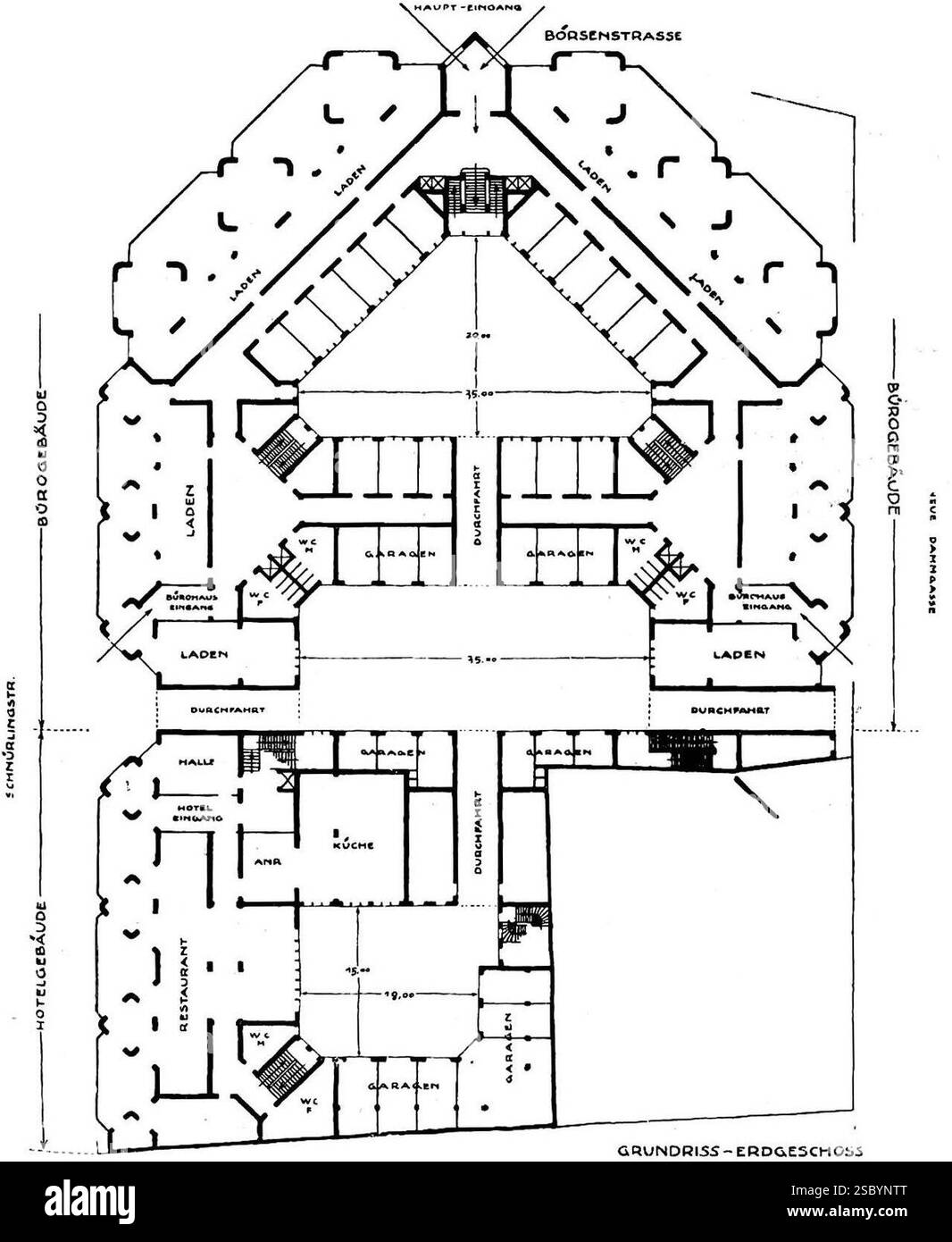 Het Bouwbedrijf vol 003 no 007 p 267 Plattegrond beganegrond en 1-7e ...