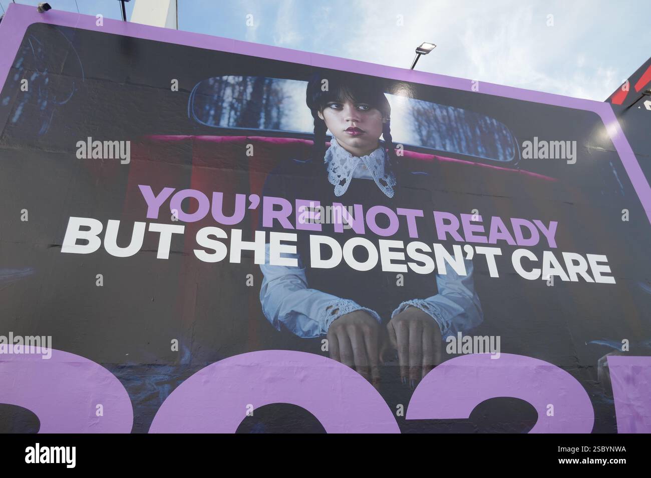 Los Angeles, California, USA 3rd February 2025 Actress Jenna Ortega Tim ...