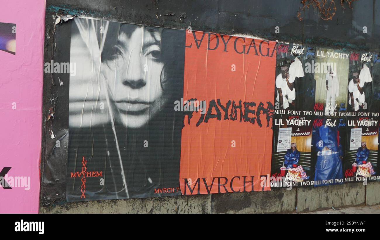Los Angeles, California, USA 3rd February 2025 Lady Gaga Mayhem ...