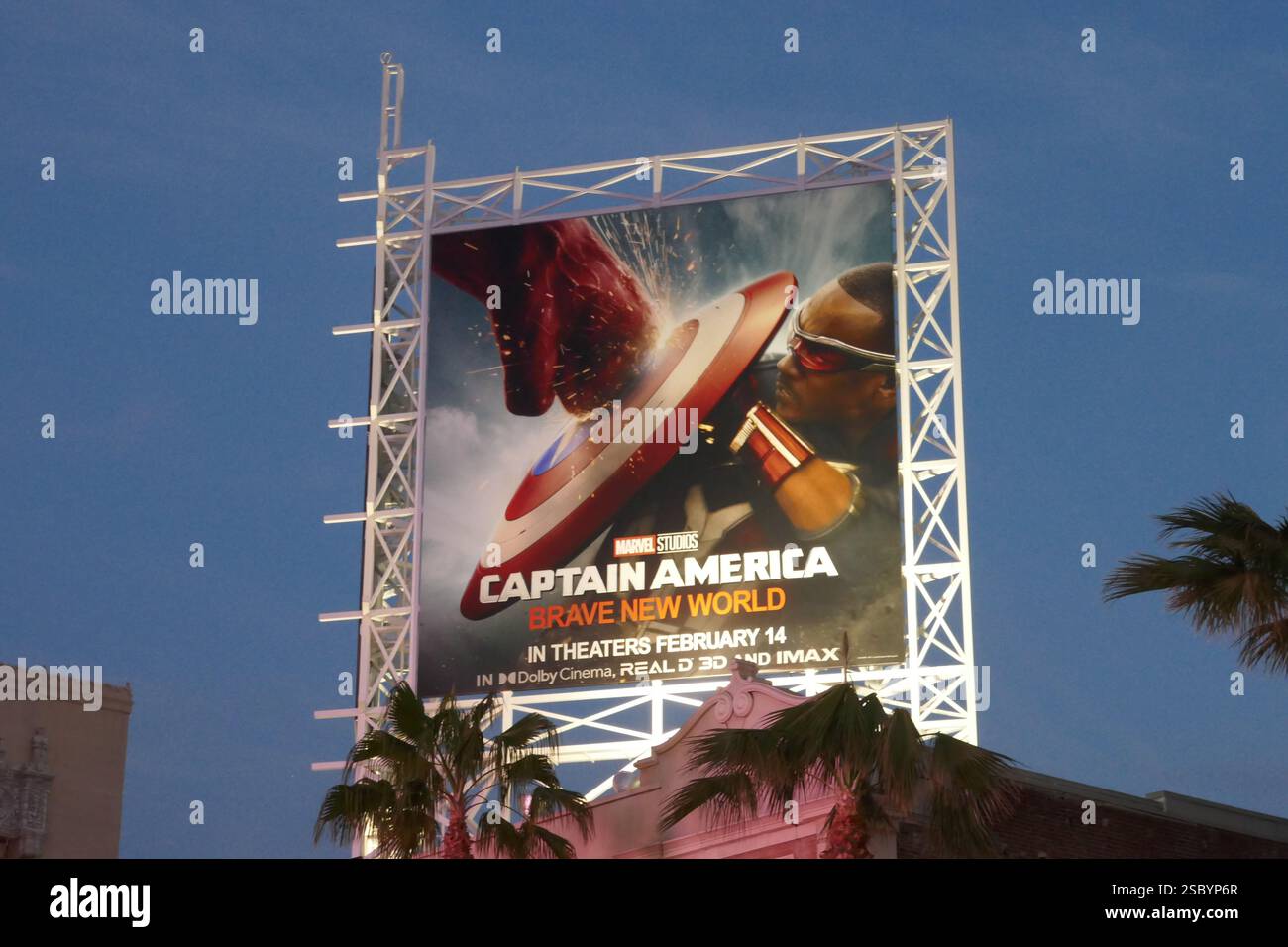 Los Angeles, California, USA 3rd February 2025 Marvel Studios Captain ...