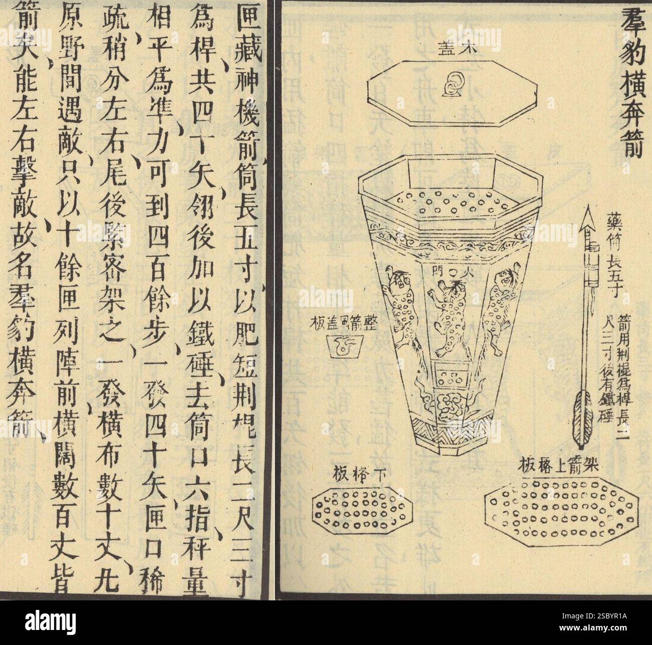 Hexagonal fire arrow rocket launcher (''charging leopard pack'' Stock ...