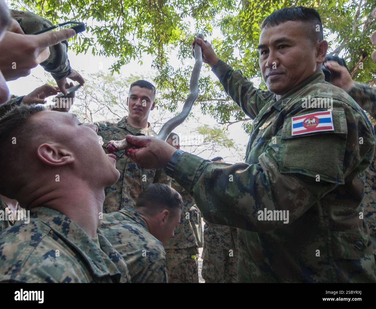 Hief Petty Officer 1st Class a jungle survival training instructor ...