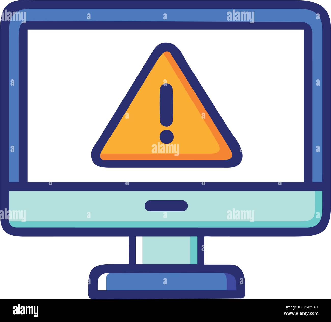 System Security Alert Icon Stock Vector Image & Art - Alamy