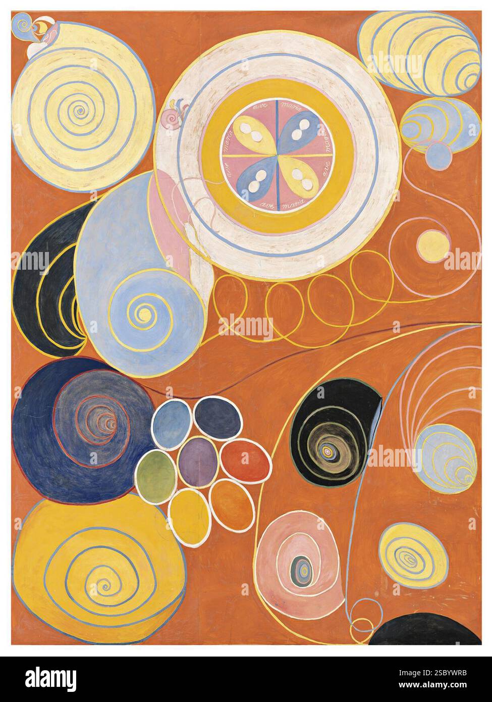 Hilma af Klint - The Ten Largest No. 3 - Youth - 1907 Stock Photo - Alamy