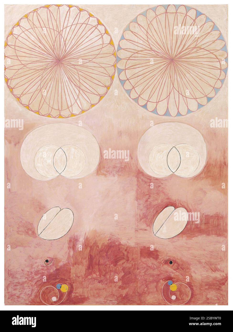 Hilma af Klint - The Ten Largest No. 9 - 1907 Stock Photo - Alamy