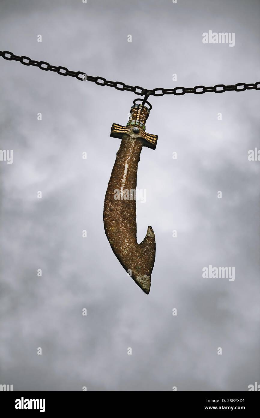 Rusty swords hi-res stock photography and images - Alamy