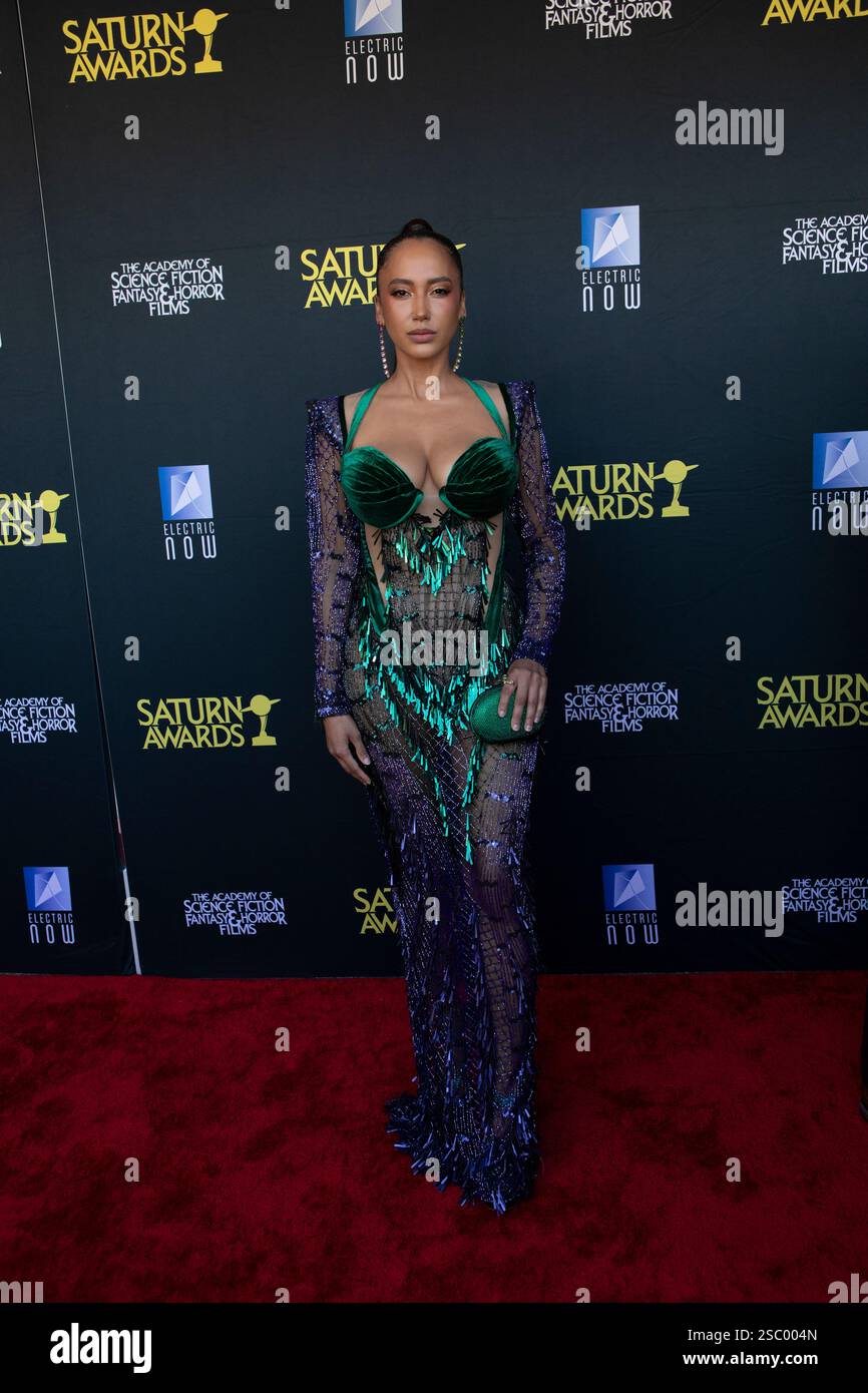 Andy Allo attends the 52nd Annual Saturn Awards at Hilton Universal ...