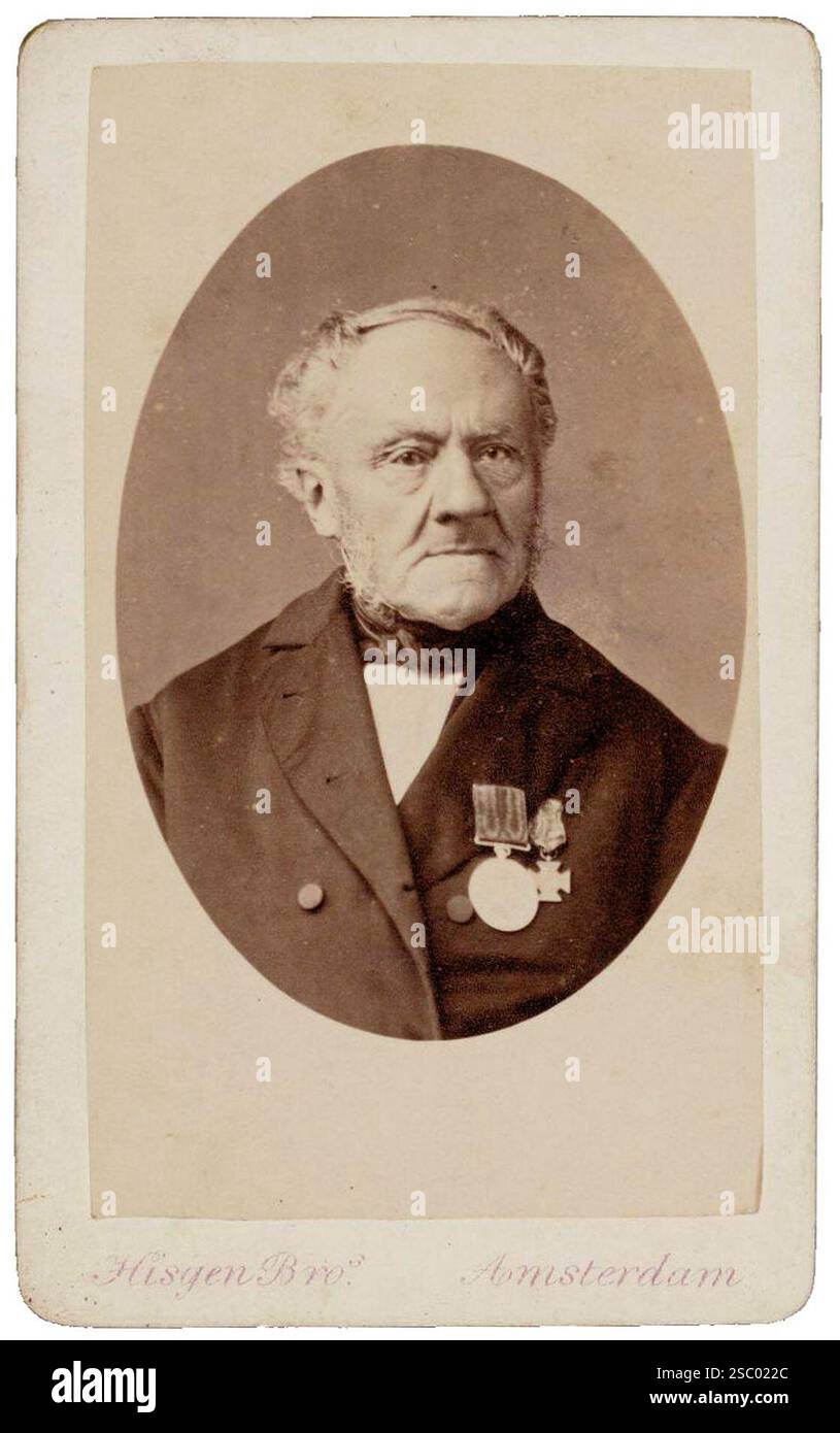 Hisgen Brothers - carte de visite van A.D. Methorst Stock Photo - Alamy