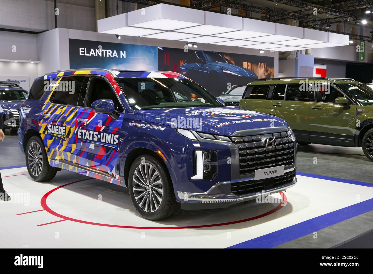Salon Automobile 2025, Hyundai car brand, Convention Centre, Montreal ...